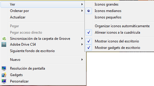Sistema Operativo Windows: CÓMO ORGANIZAR LOS ICONOS DEL ESCRITORIO