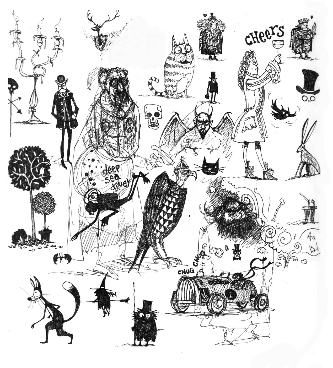 The Scribblemanic World of CHRIS MOULD: January 2013