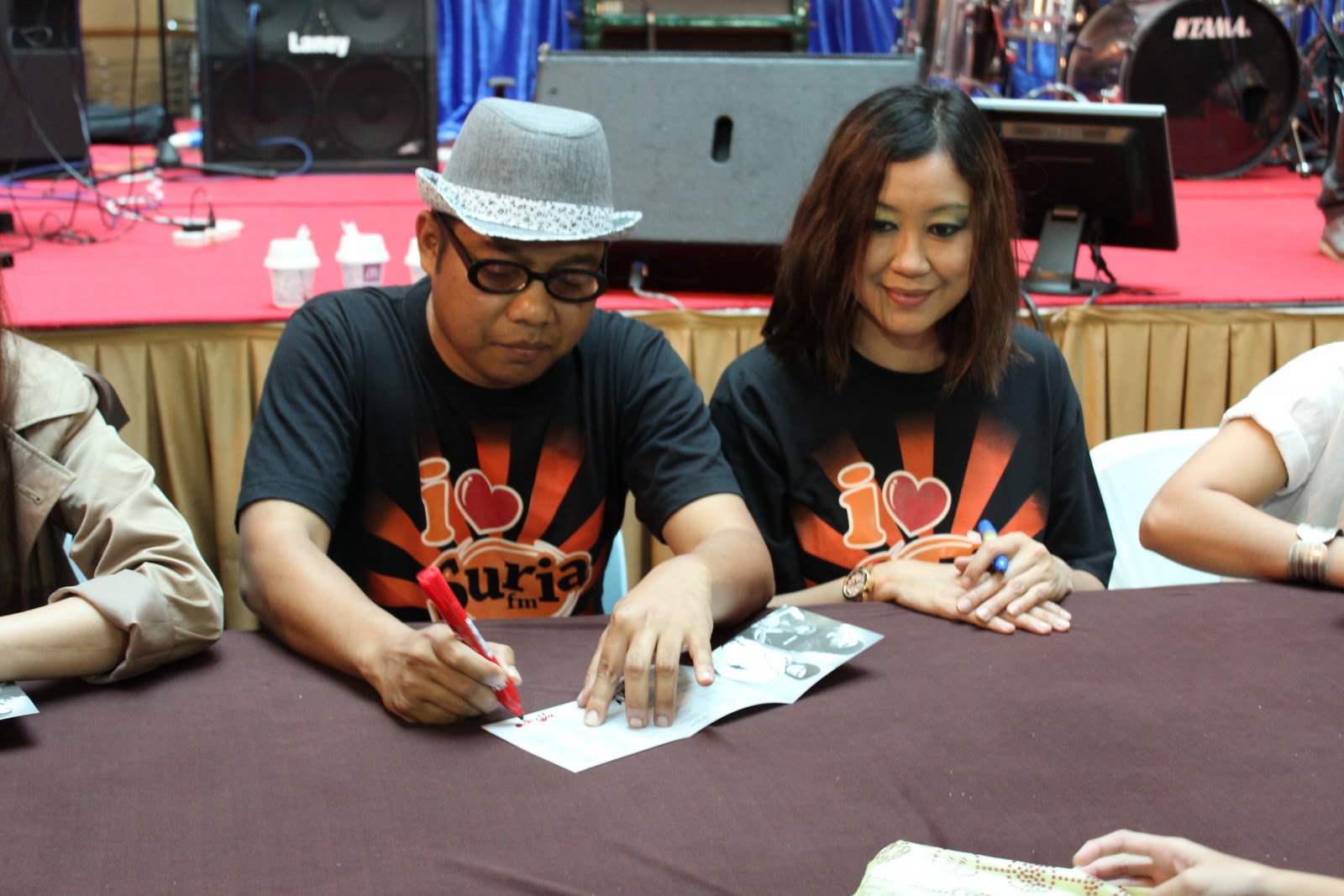 Azura Movie Promo Tour 15/1/2012 ~ Fan Dj Lin Cinta Mania