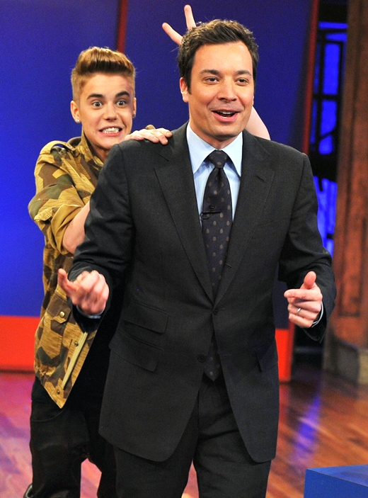 Justin Bieber: Justin Bieber on "Late Night With Jimmy Fallon"