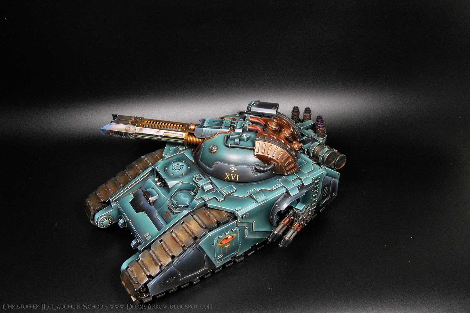 Dorn's Arrow: Glaive Super-heavy Special Weapons Tank - Sons of Horus