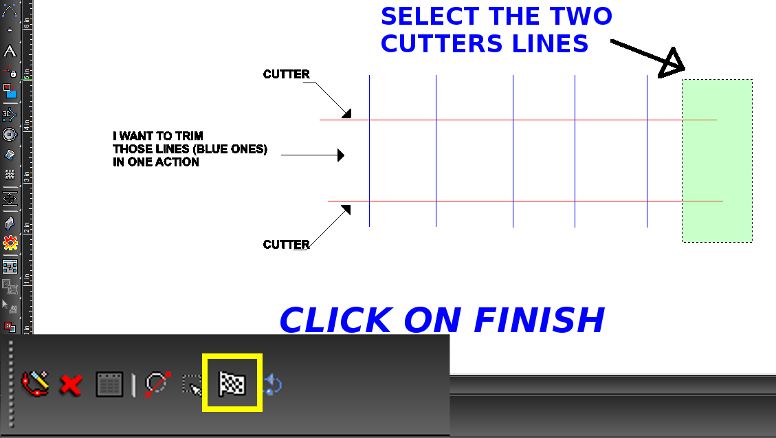 TurboCAD, le coffre à outils CAO - The CAD toolbox: Turbocad Trim tool ...