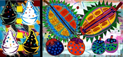 Composite Art & Design: Images of Food in Collage Mixed Media (Sec. 1)