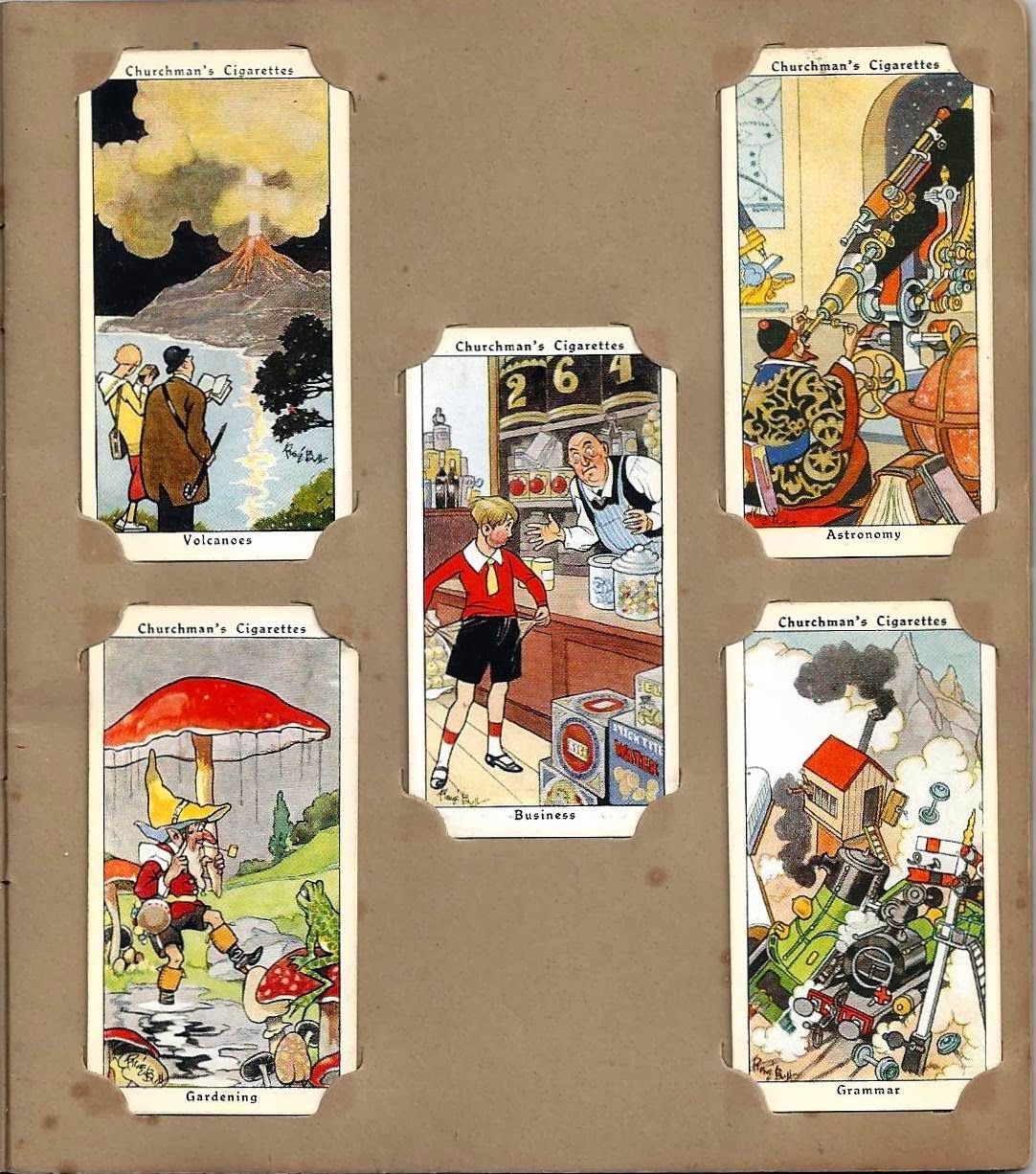 Past Print: Howlers / 1937 cigarette cards