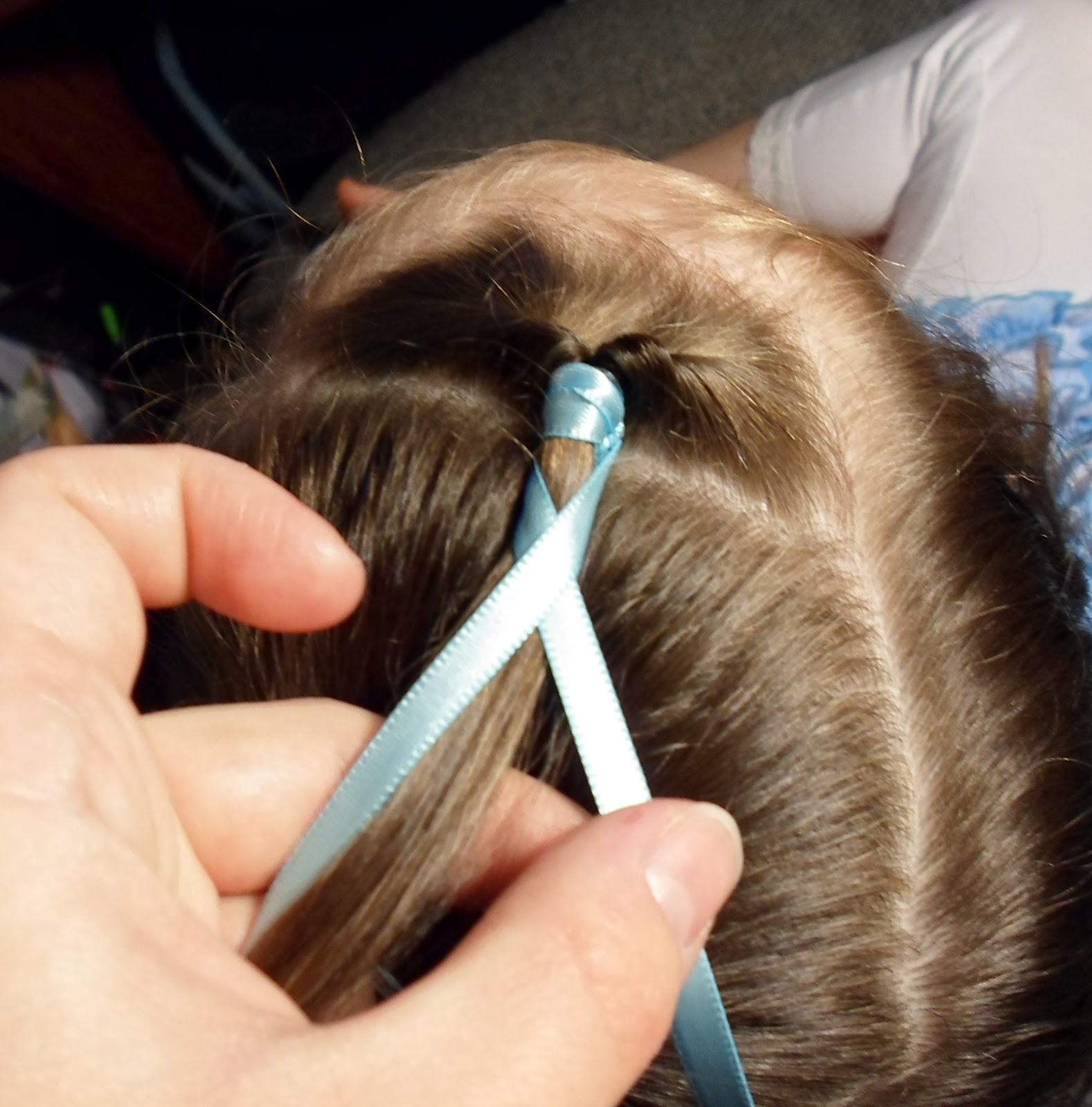 The Hair Band: The Ribbon Wrap (Ribbon Pull-Through Style #1)