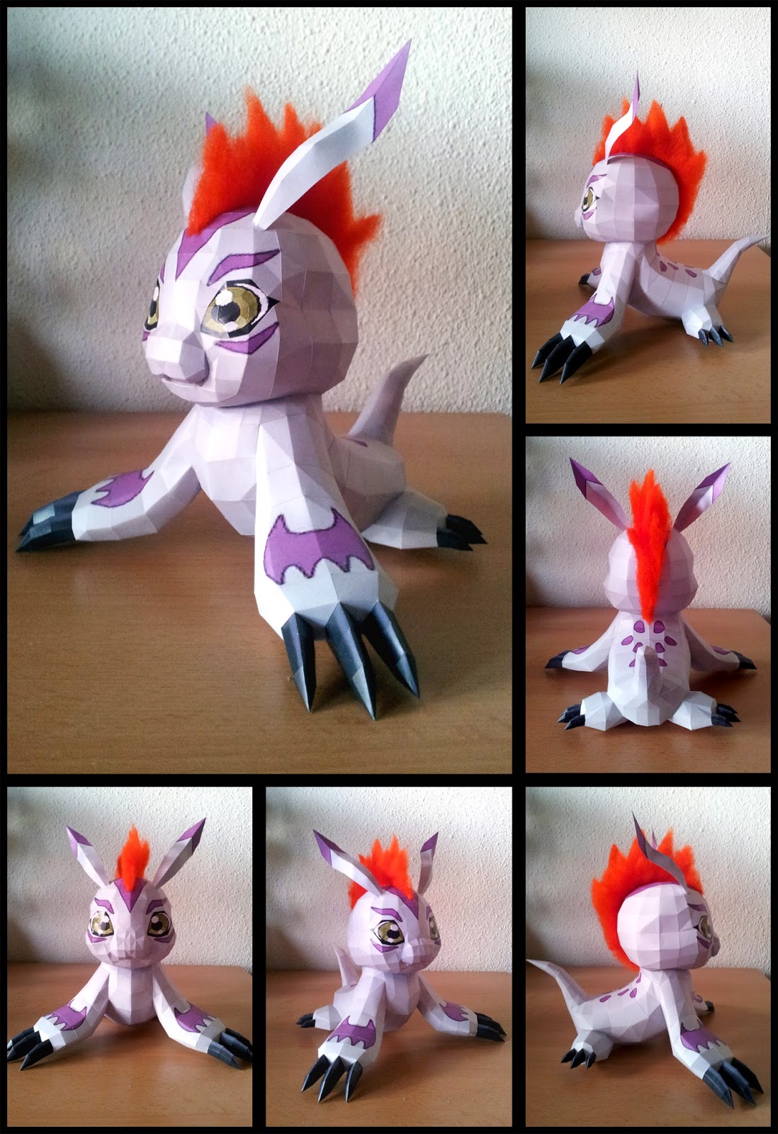 Papercraft - Digimon Gomamon - Papercraft4u | Free Papercrafts, Paper ...