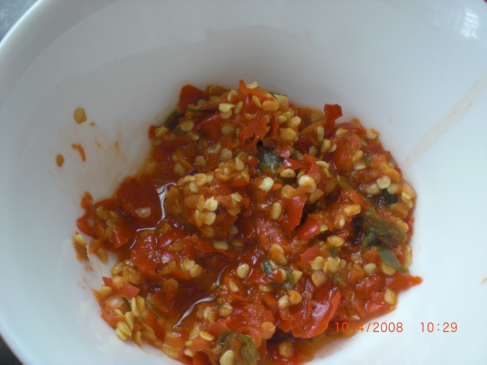 Laman Dapur Helen: SAMBAL CILI PADI JERUK