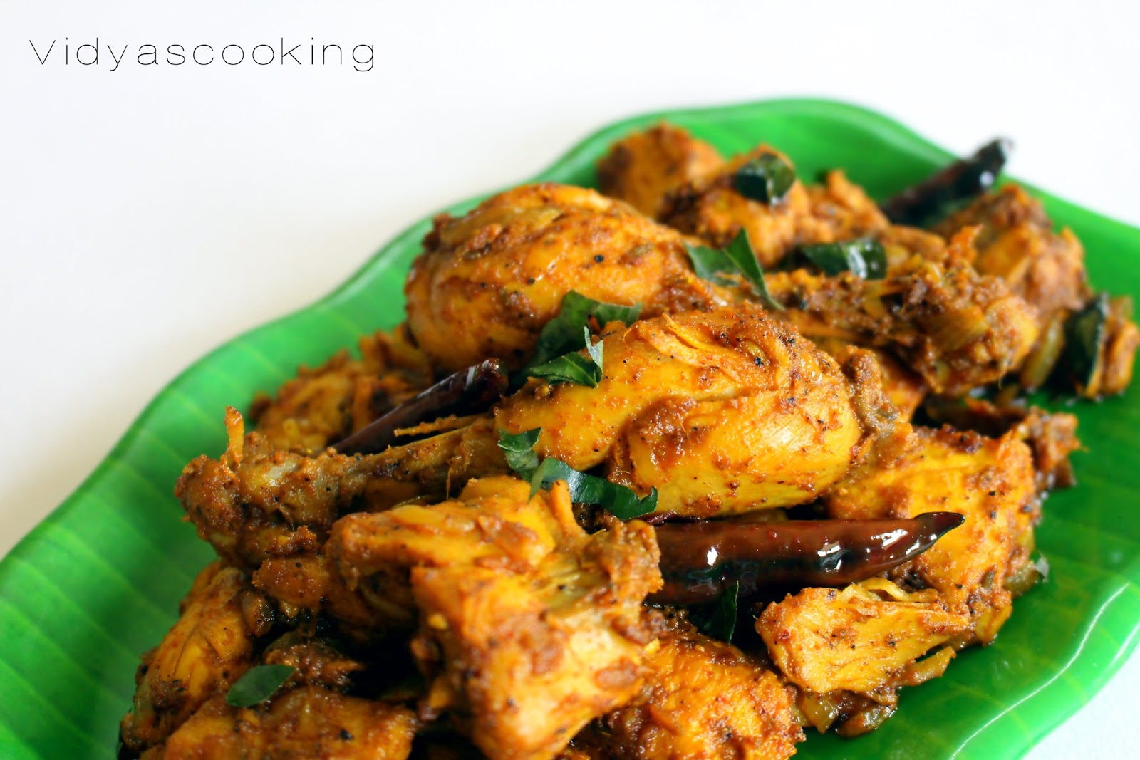 Southindian Style Chicken Curry Roast Recipe Using Sakthi Masala Curry ...