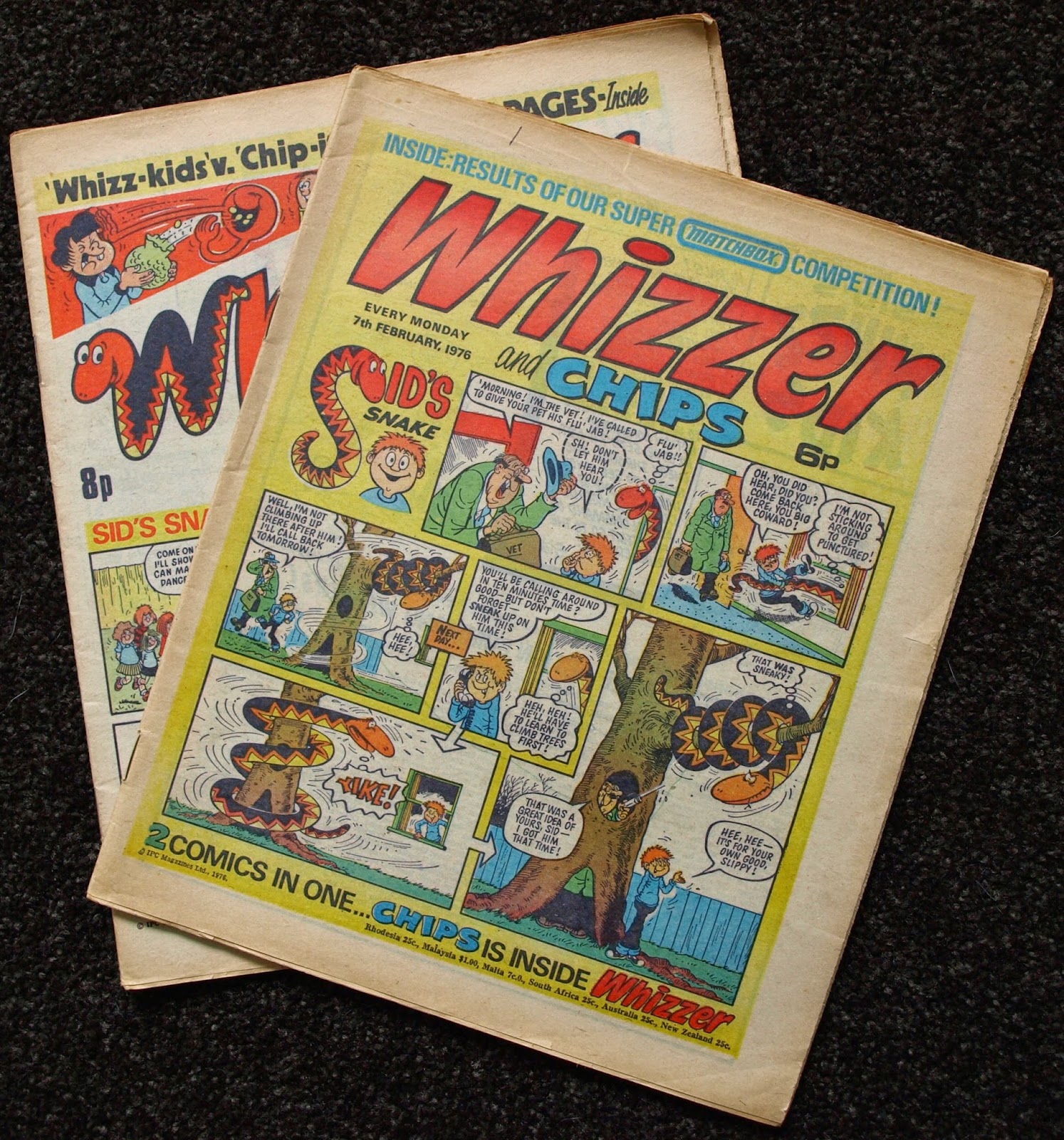 Wacky Comics!: Two Comic Flyers From The 70's