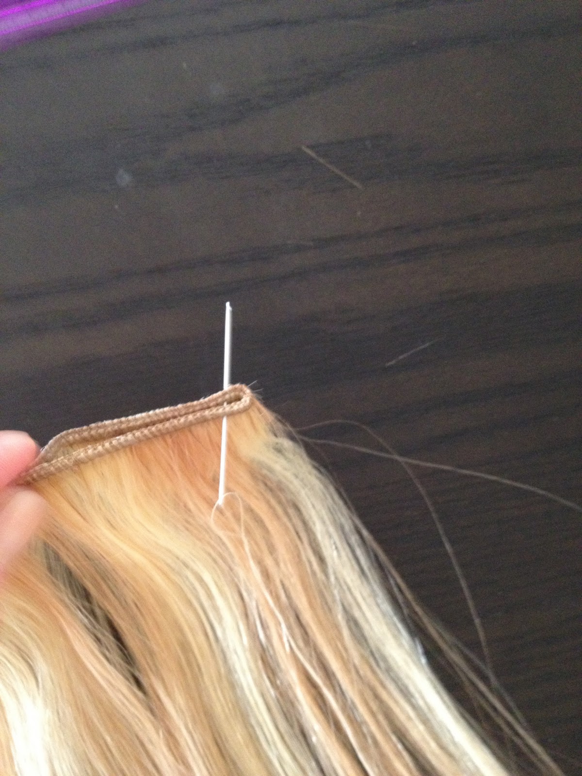 How to sew your own Extensions | blonde-empireblog