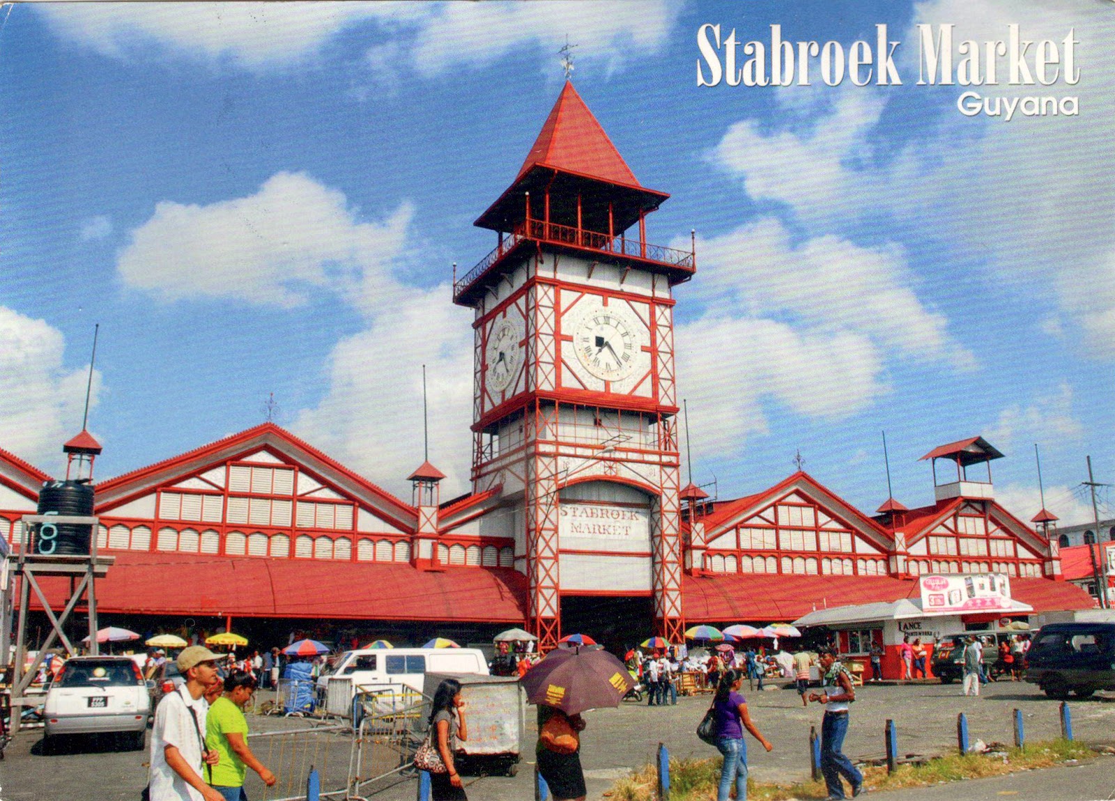 WORLD, COME TO MY HOME!: 1545 GUYANA - Stabroek Market in Georgetown