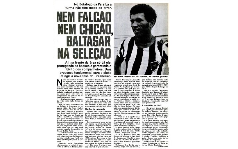 Baú do Botafogo da Paraiba: Temporada 1976
