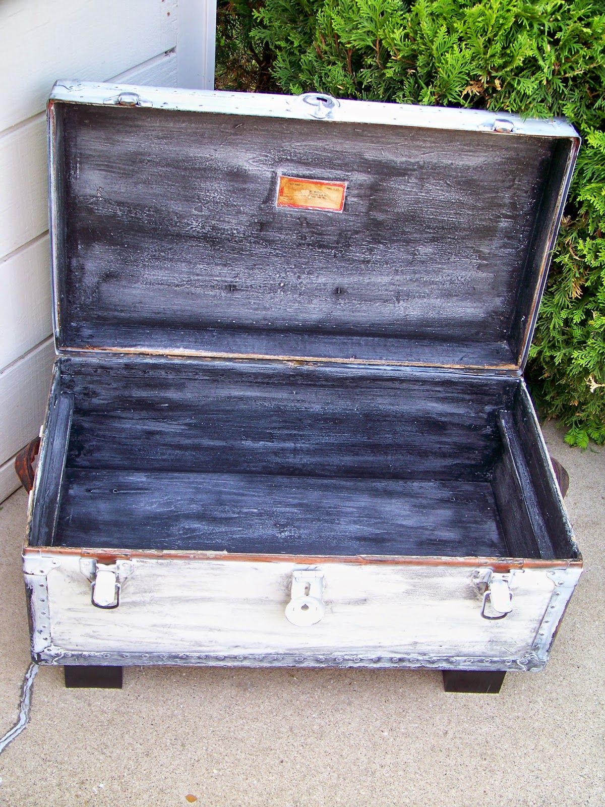 Red Revival: Repurposed Army Trunks