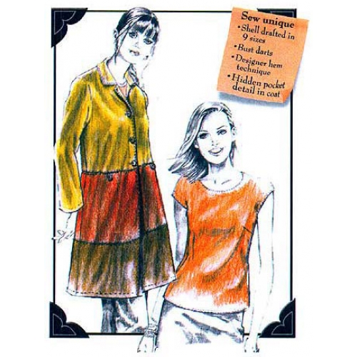 SewWest: Cutting Line Designs, Pure and Simple Shell