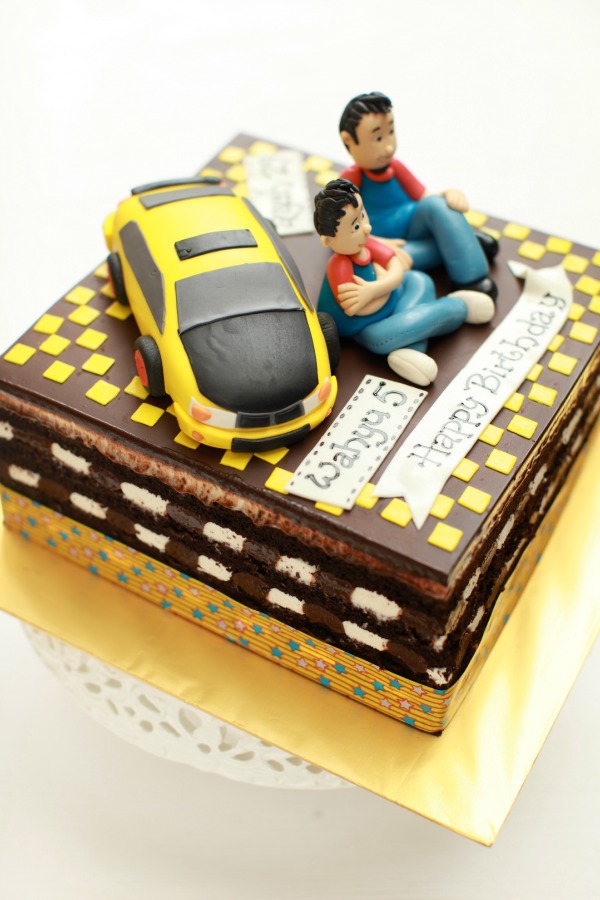 Koleksi Kek Kereta - masam manis