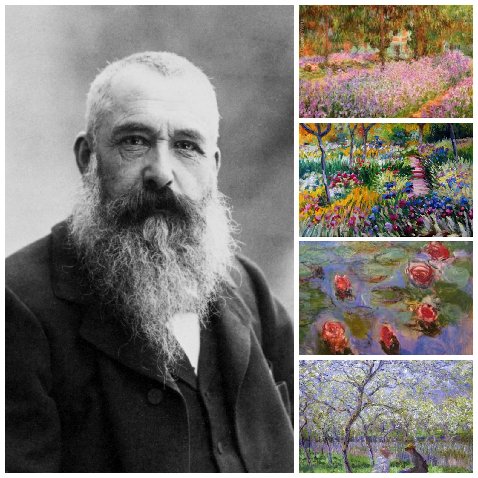 four artists who made history: Claude Monet