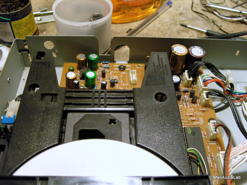 Mao Audiophile Modifications: Philips CD720 tweaking
