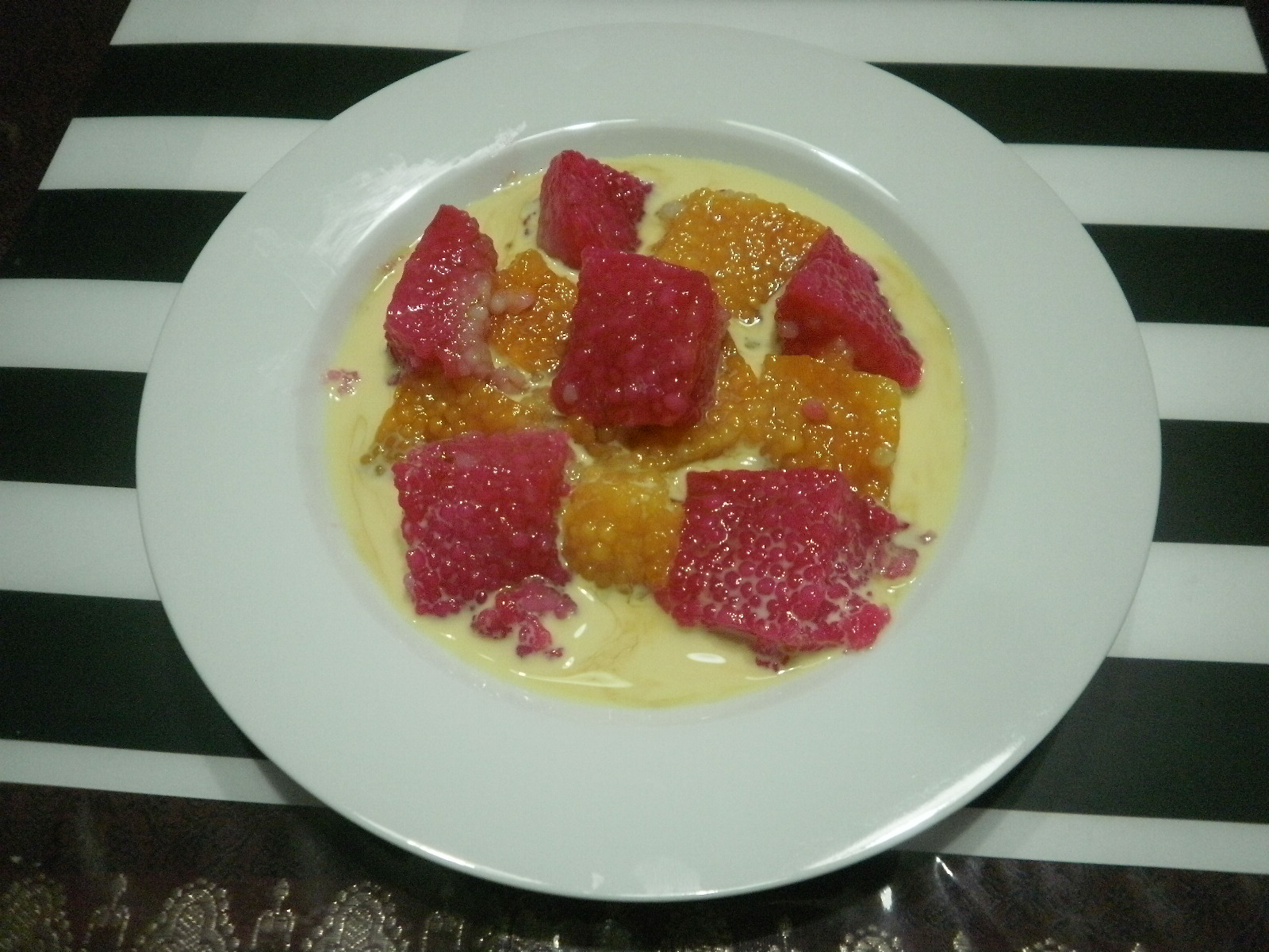 Zara ♥ Baking: PUDING SAGU GULA MELAKA