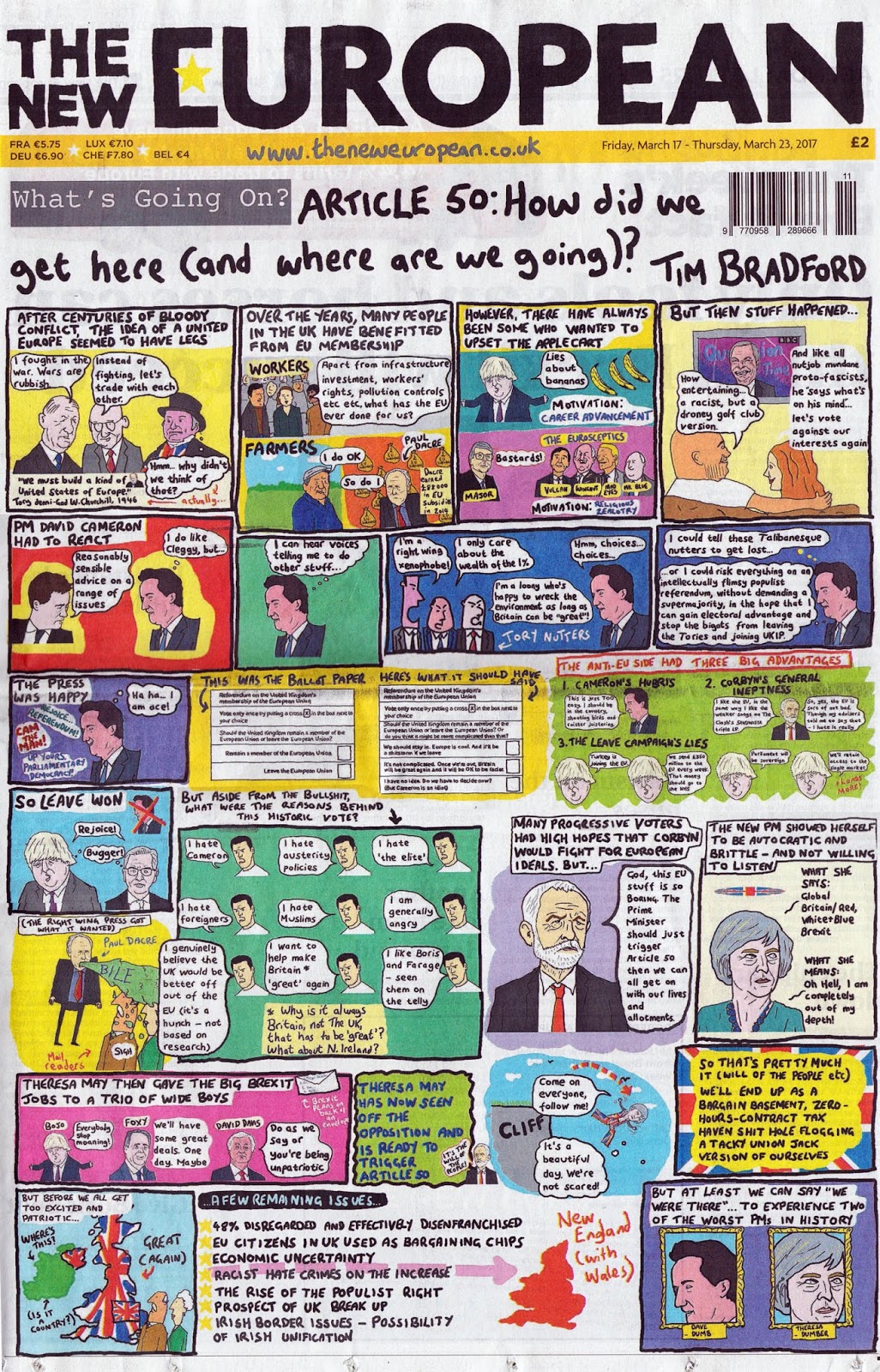 BLIMEY! The Blog of British Comics: The Brexit shambles explained as a ...