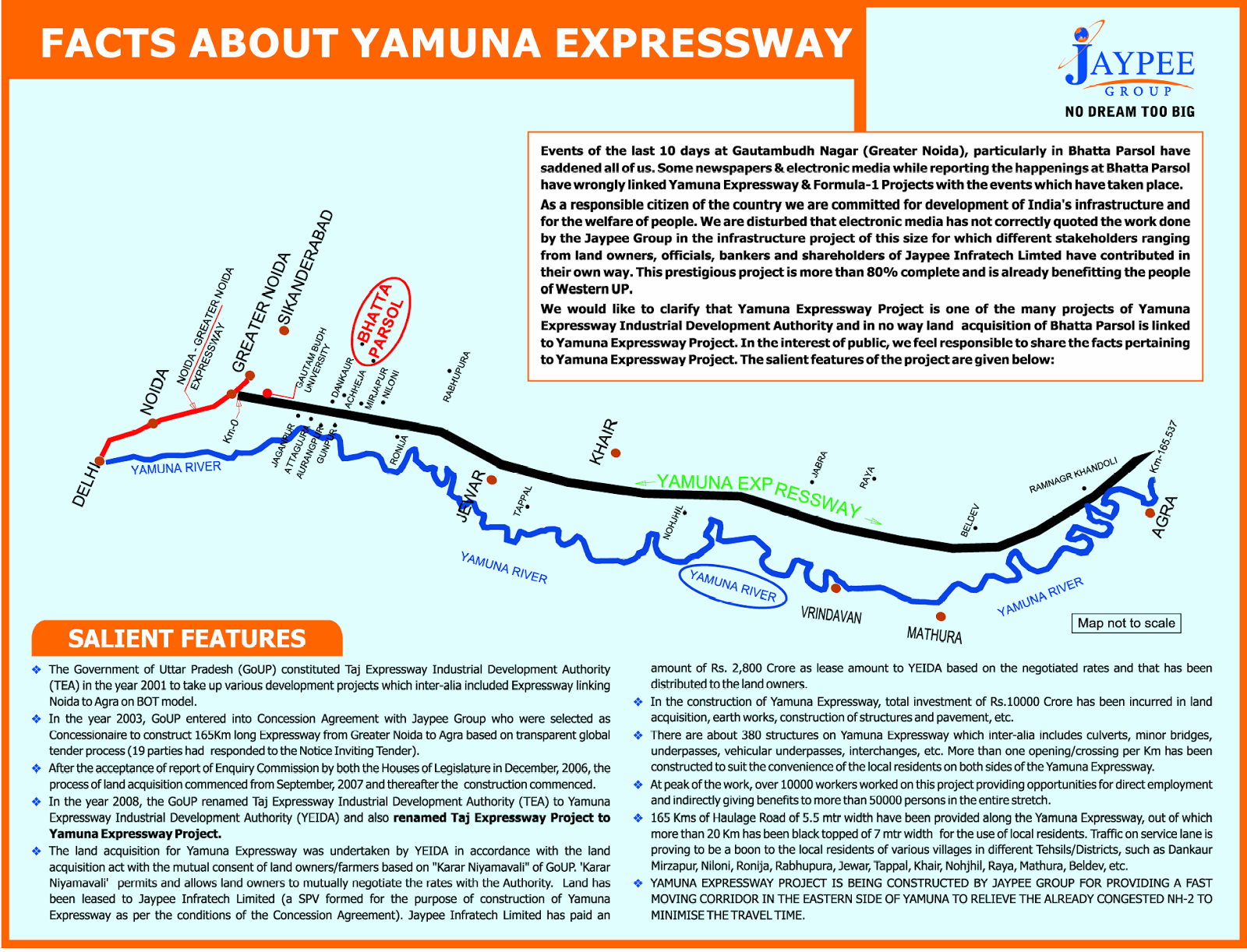 Yamuna Expressway - Connecting Greater Noida with Agra | All India Daily
