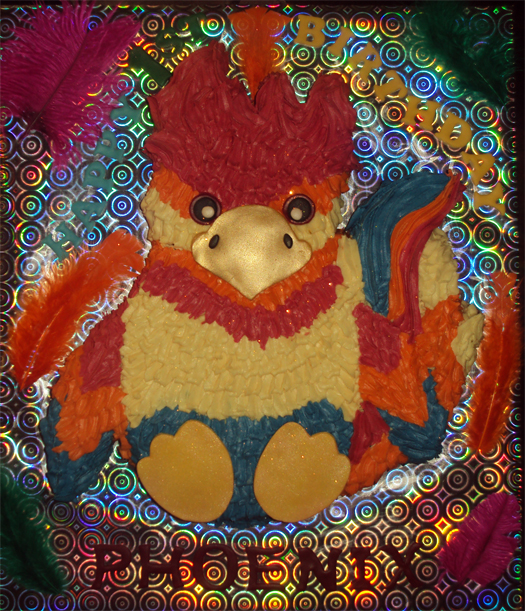 Delana's Cakes: Little baby Phoenix Cake