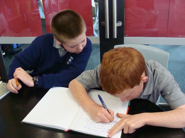 Room 6 St Mary's School Mosgiel: Paired Writing