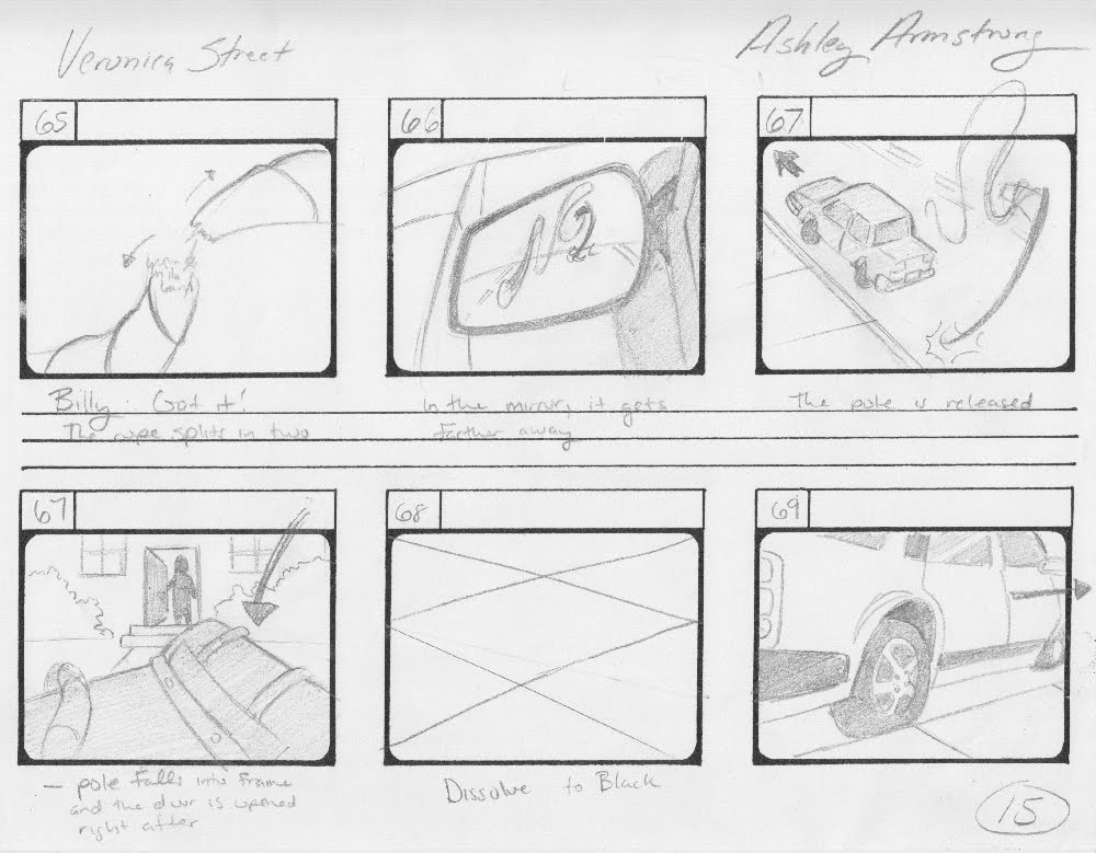 Ashley's Art: Veronica Street Storyboards