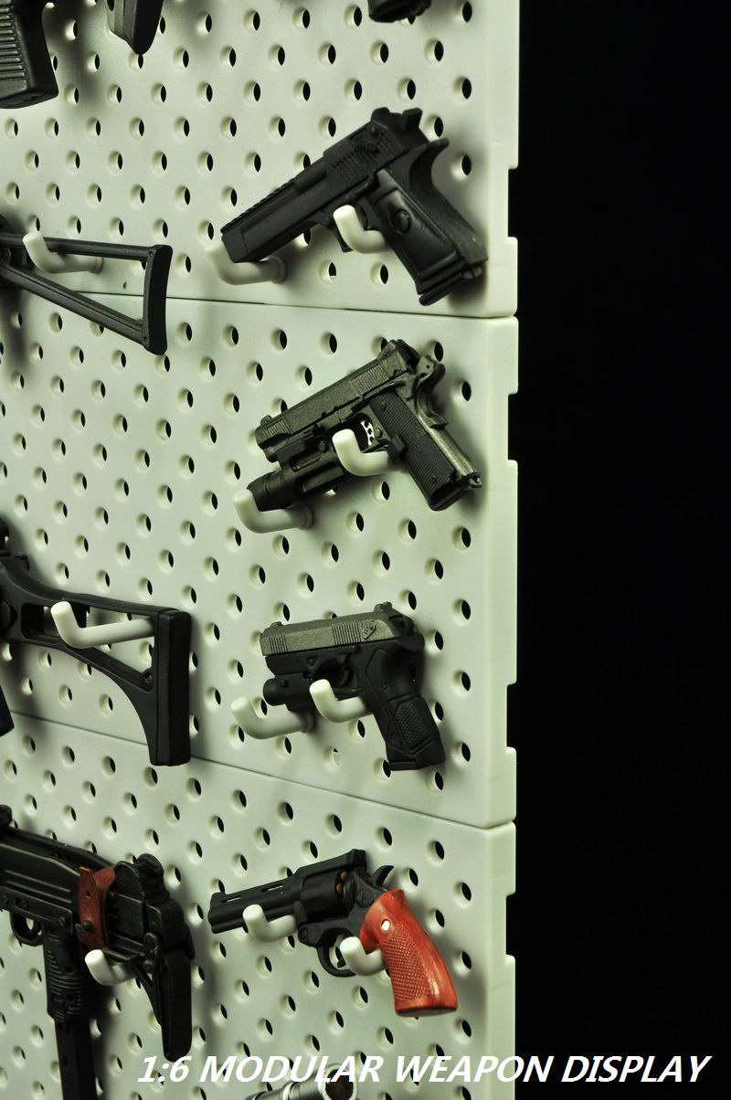toyhaven: 1:6 Modular Weapon Display PREVIEW