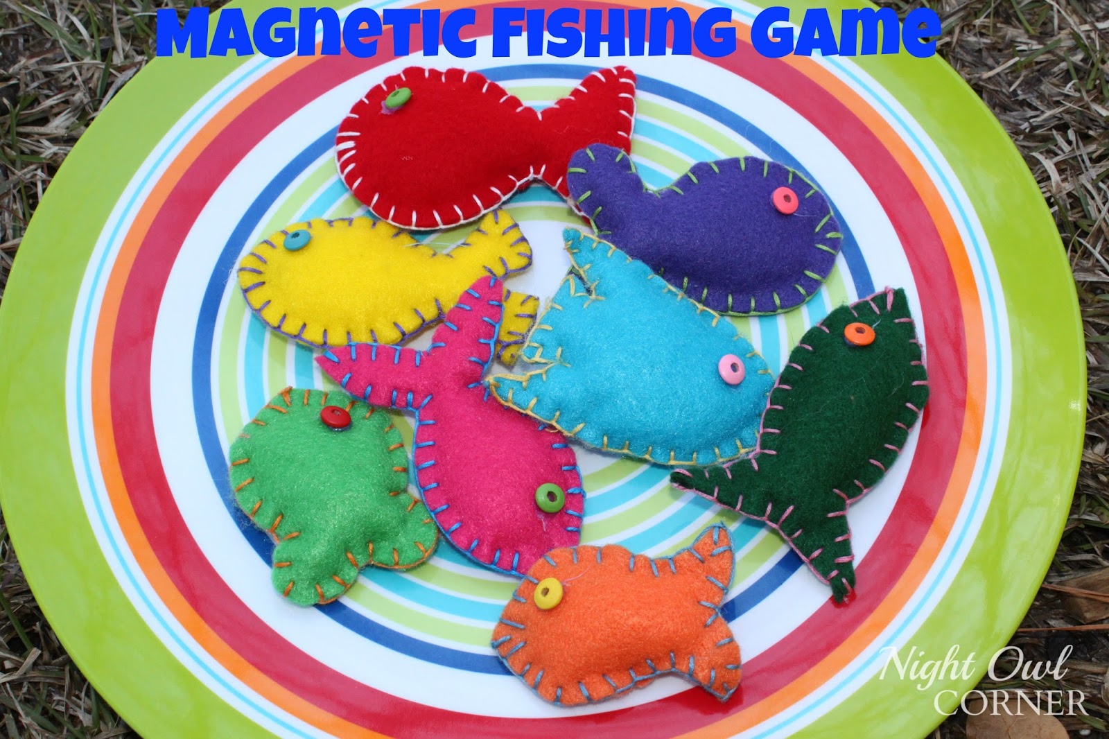 Night Owl Corner: Magnetic Fishing Game