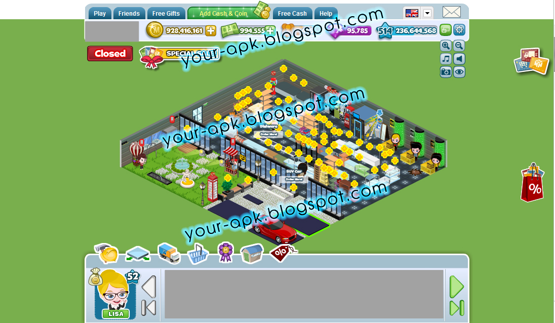 Cheat Marketland Update Juli 2013 | Android