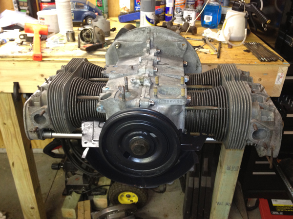 1967 VW Restoration: Engine build up