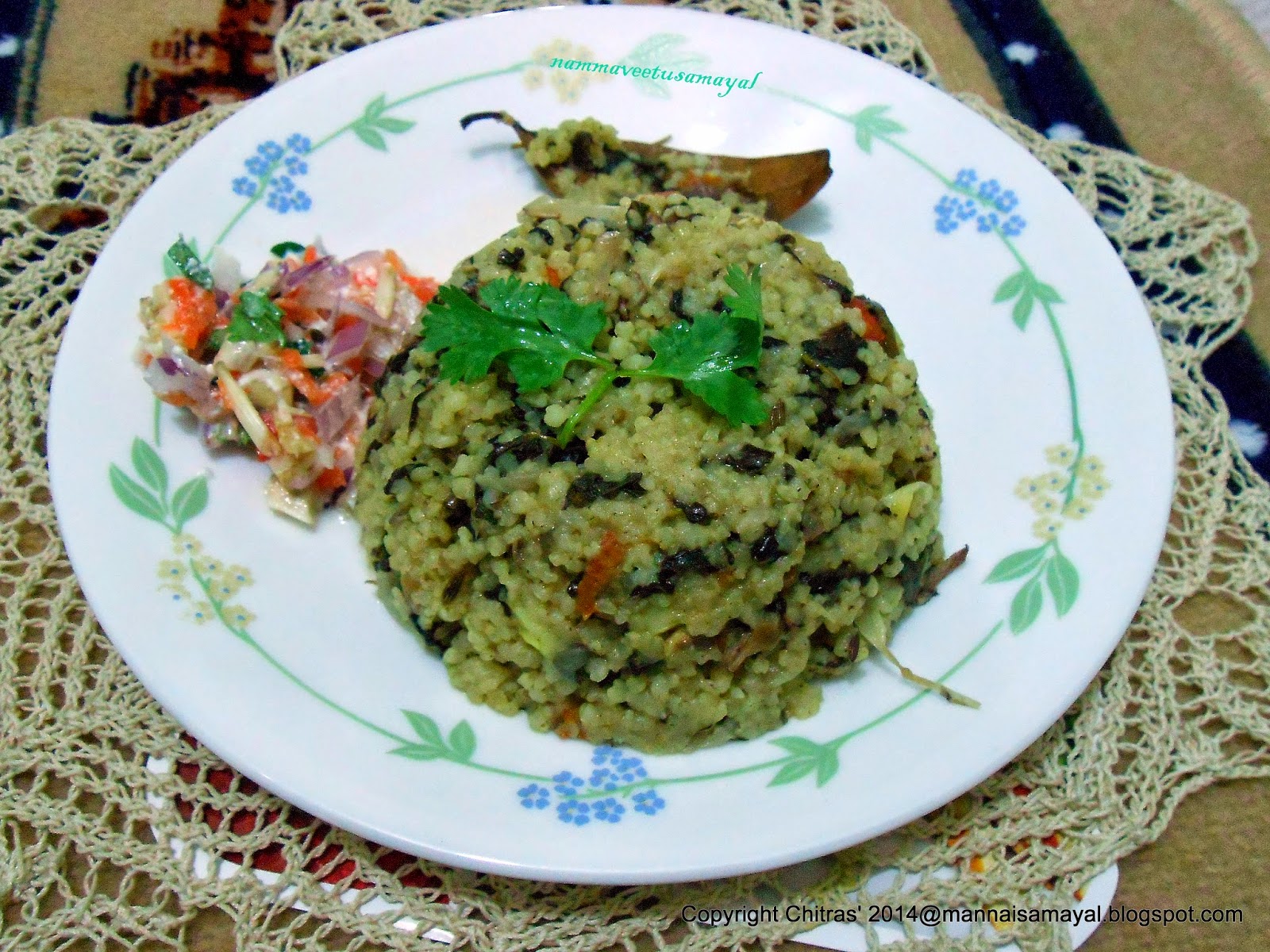 kalakkalsamayal: Varagarisi Pudhina Briyani - Kodo Millet Mint Briyani