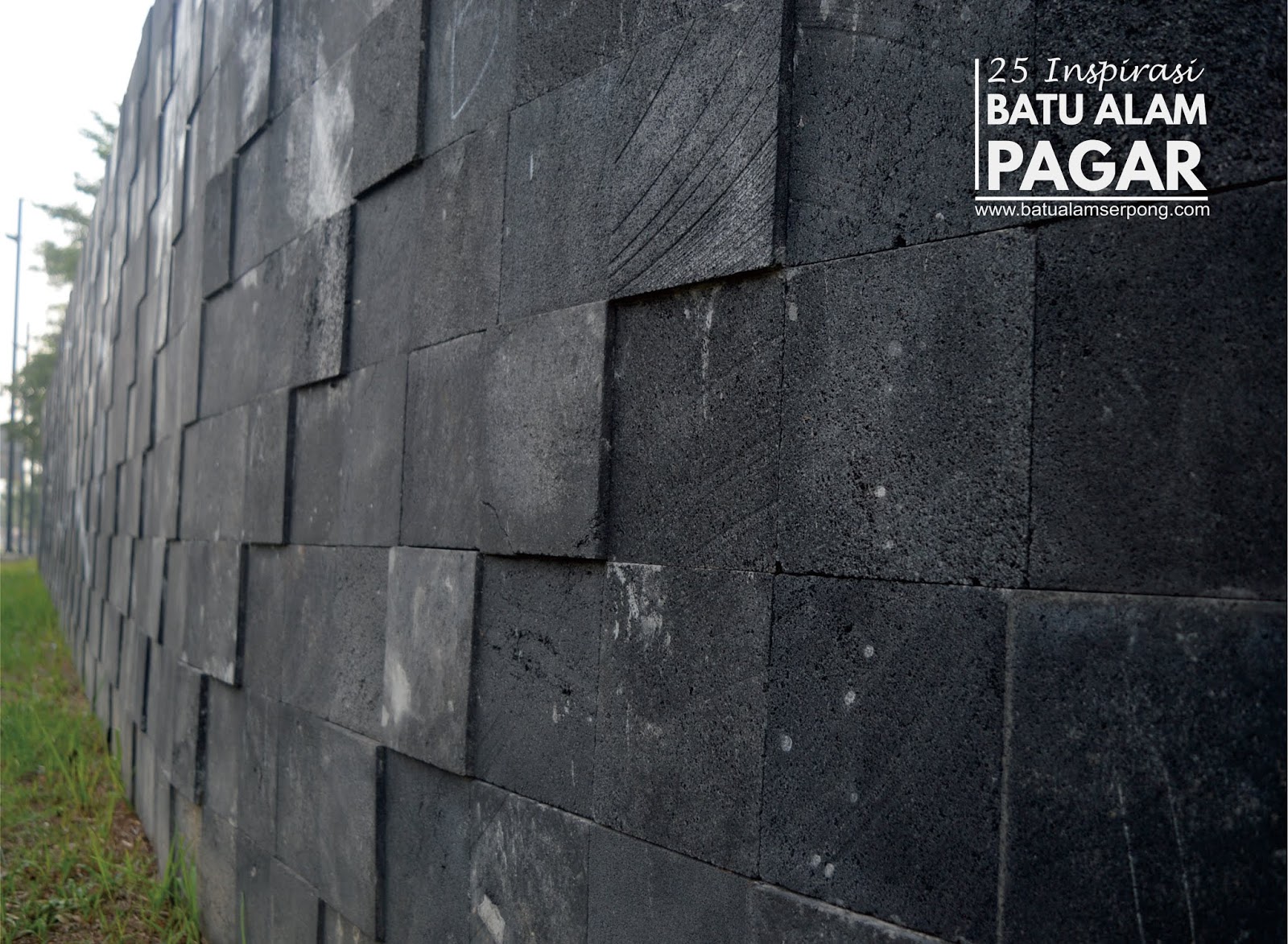 JADI PENGEN ! 25 INSPIRASI BATU ALAM DINDING PAGAR - JUAL BATU ALAM ...