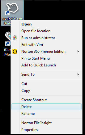 Inspired by Actual Events: Cannot Uninstall JavaFX SceneBuilder 1.0 with JDK 8