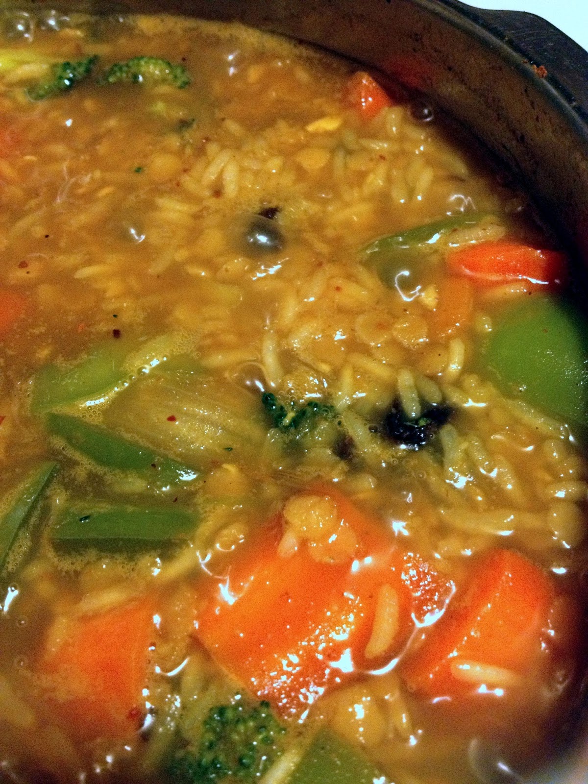 Keep the Peas: RICE, RED LENTILS, AND VEGETABLES WITH RAS EL HANOUT