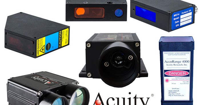 Acuity Laser Distance Sensors Review for non-contact distance measuring spanning from crane ...