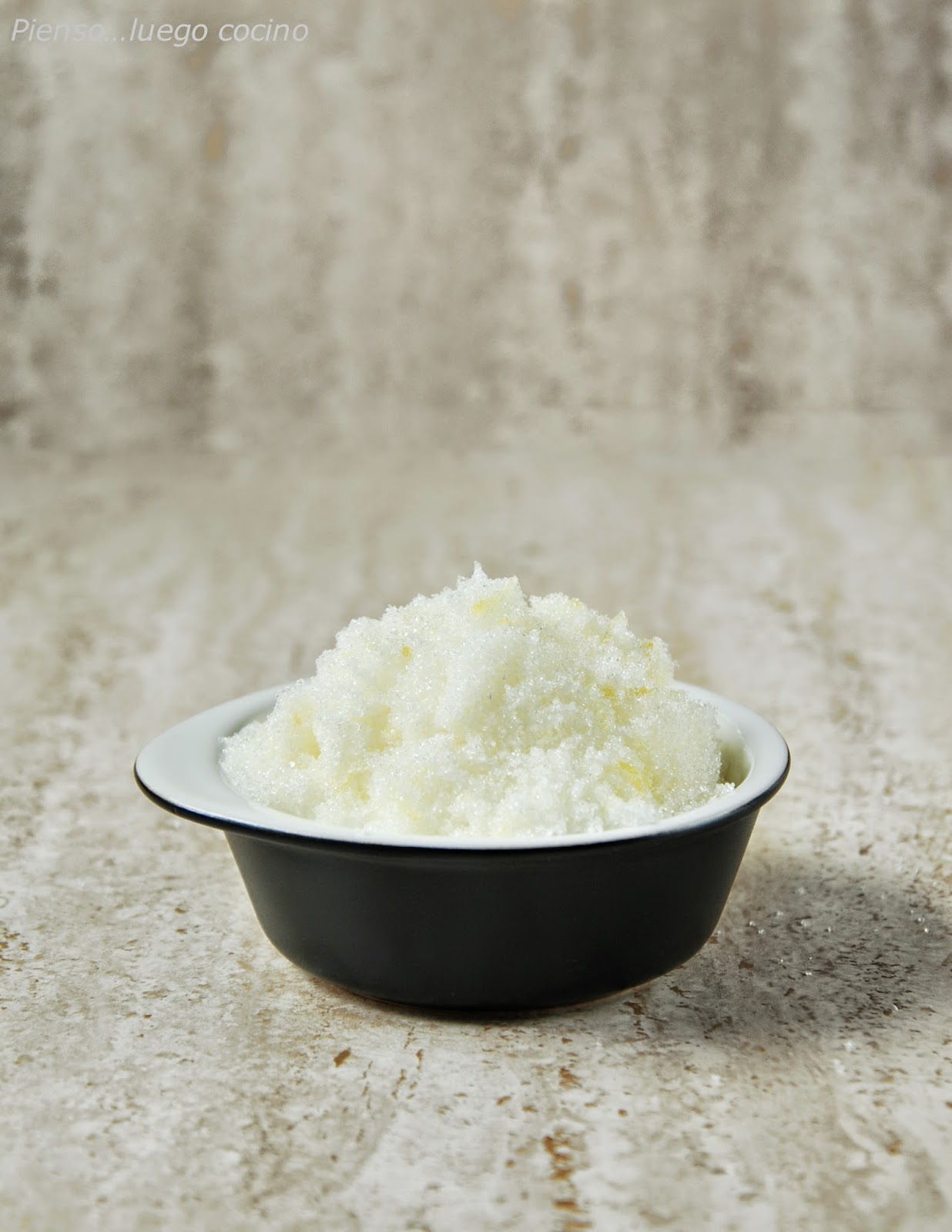 Pienso...luego cocino: Azúcar de limón