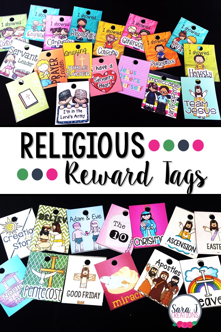 Christian Reward Tags | Sara J Creations