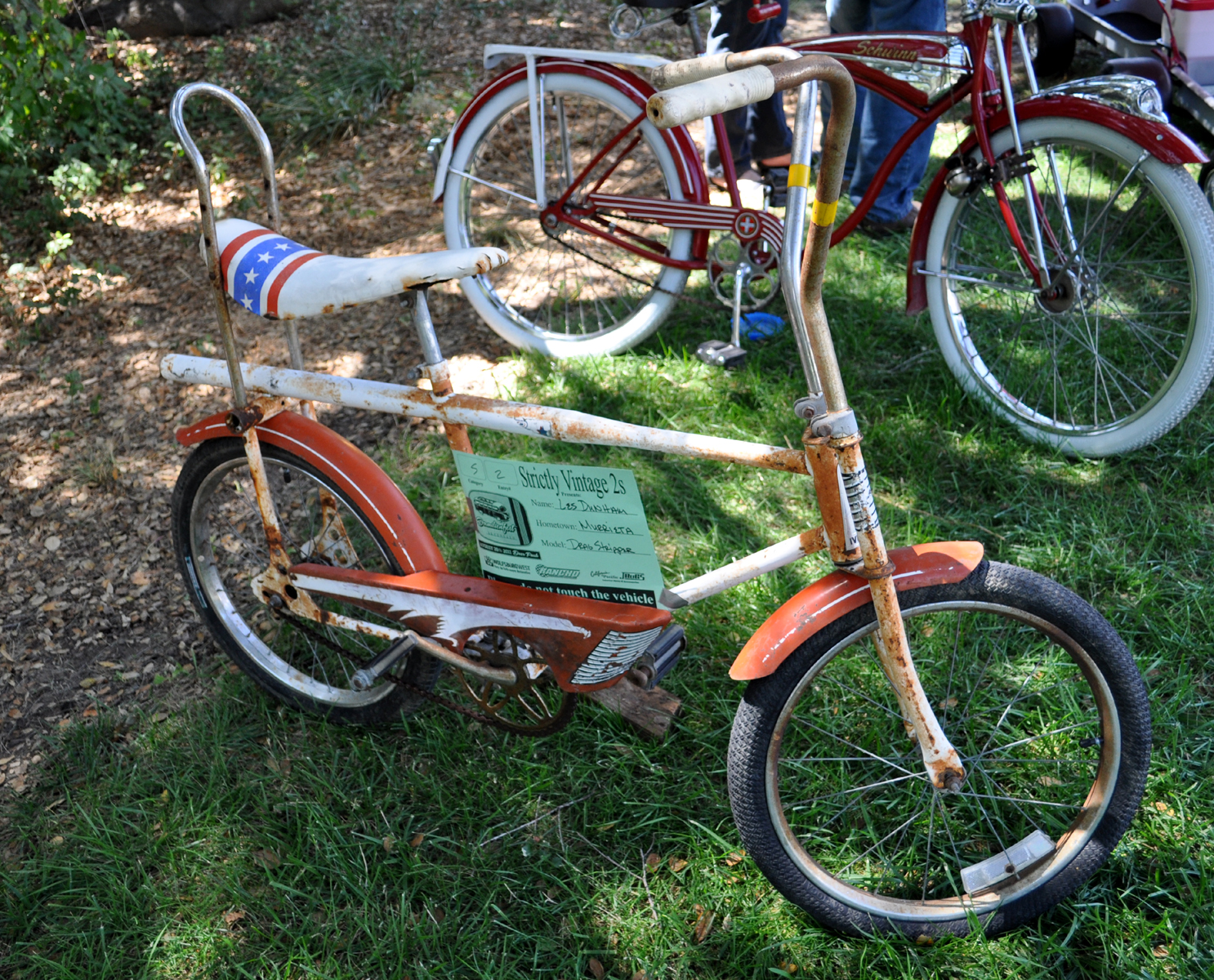 Just A Car Guy: Iverson Drag Stripper bicycle