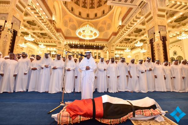 Burial photos of prince of Dubai, Sheikh Rashid bin Mohammed bin Rashid ...