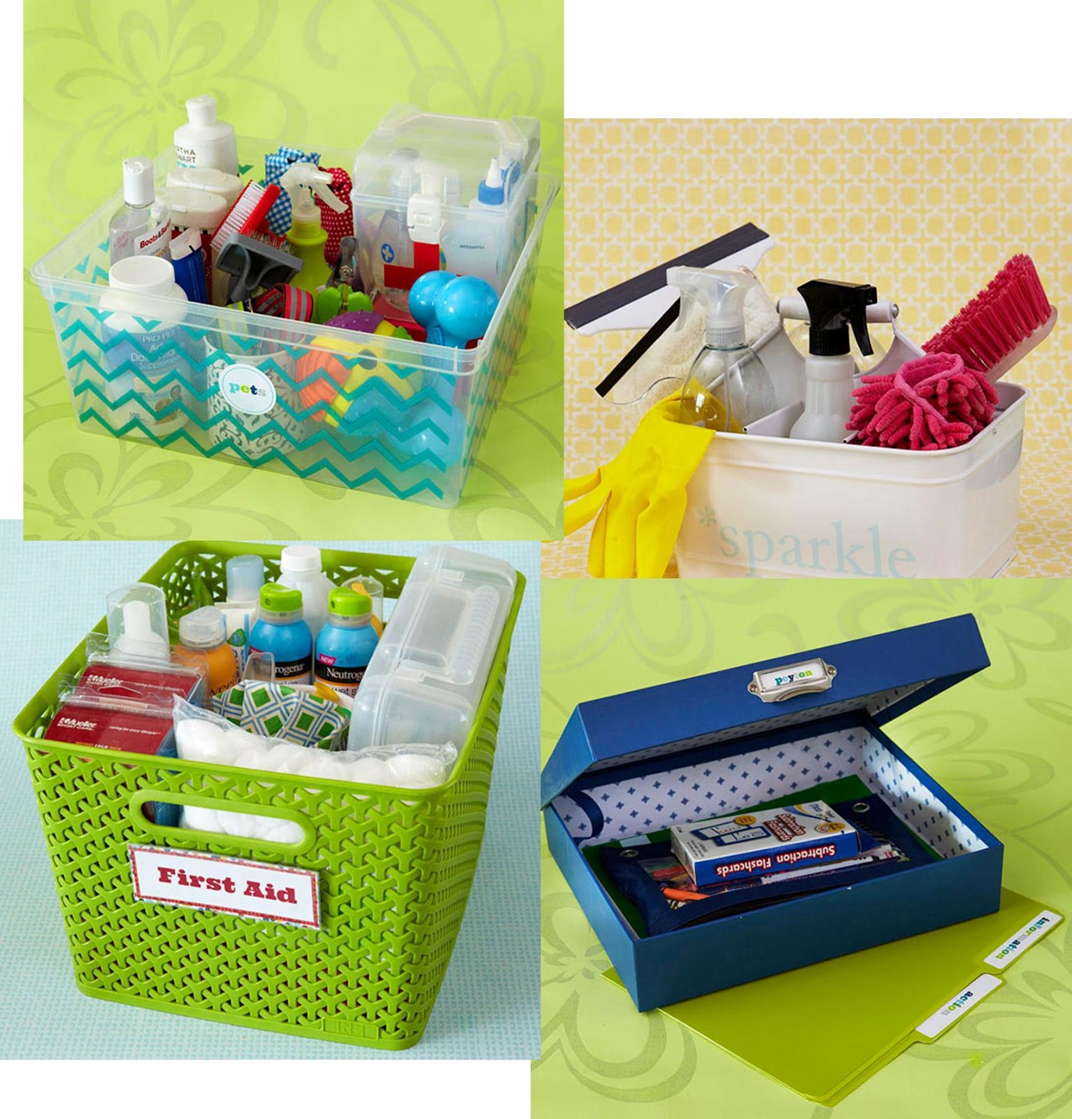 It's Written on the Wall: Create Organizing Kits + Tips for Organizing ...