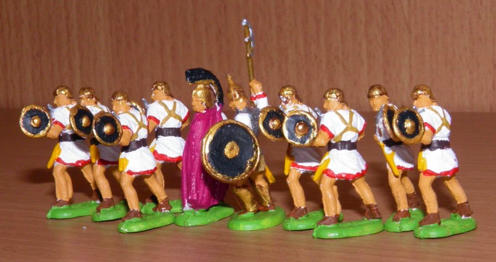 Ancient Miniatures: Iberian Caetrati, armored