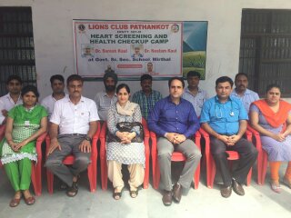 LIONS CLUB PATHANKOT: CLUB PROJECTS --1 JULY 2016 TO 30 JUNE 2017