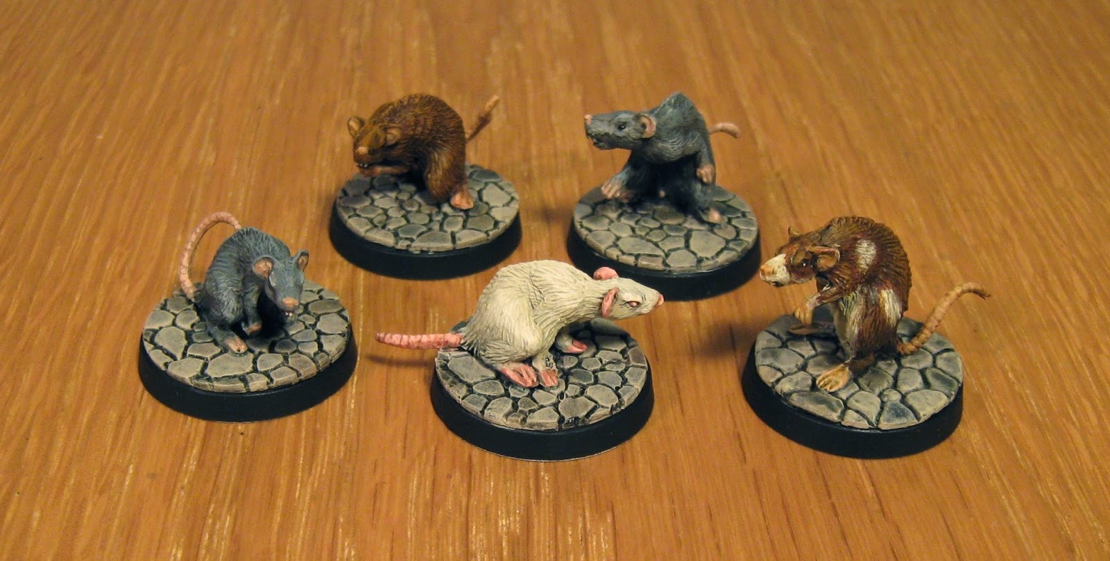 Kevin's Miniatures & Hobby Table: Rats!