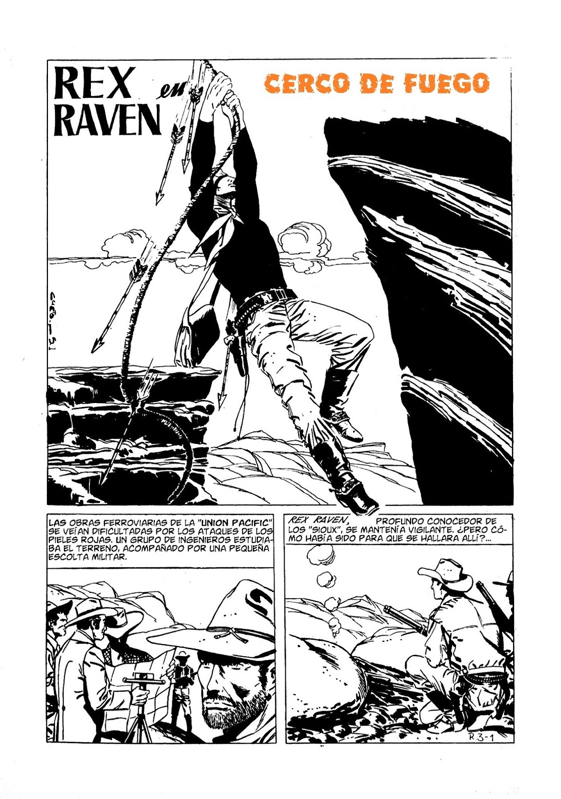 Traducciones de comics inéditos. José Ruiz DelAmor: Rex Raven_Cerco de ...