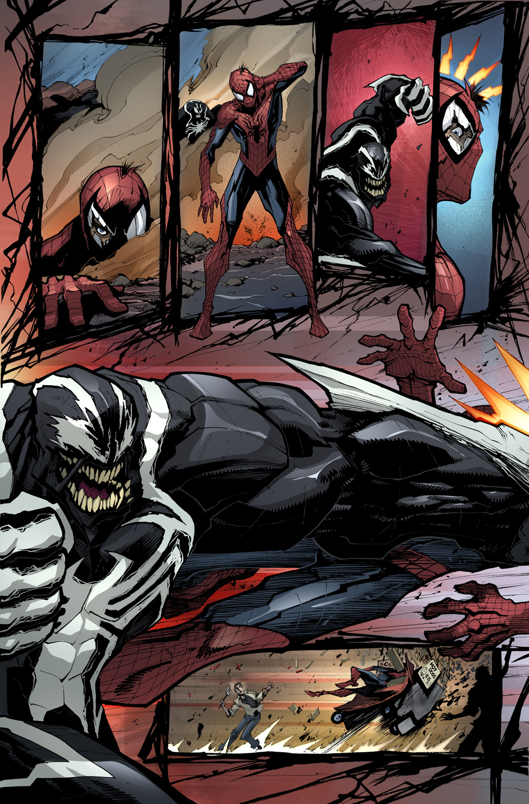 Comic Frontline: Marvel First Look: Venom #6 - Brock Is Back!