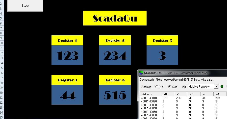 Excel SCADA : Membuat SCADA di Microsoft Excel - HadiSCADA