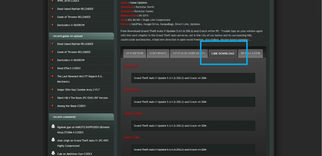 Cara Download Games di Ovagames dan Ocean of Games, [ wTu ] | Game