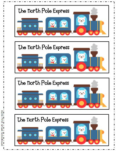 Classroom Freebies Too: The Polar Express Bookmarks