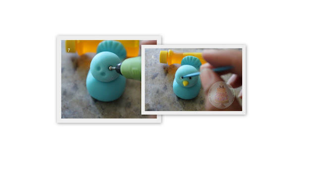 Bake to Cake: Fondant Bird tutorial